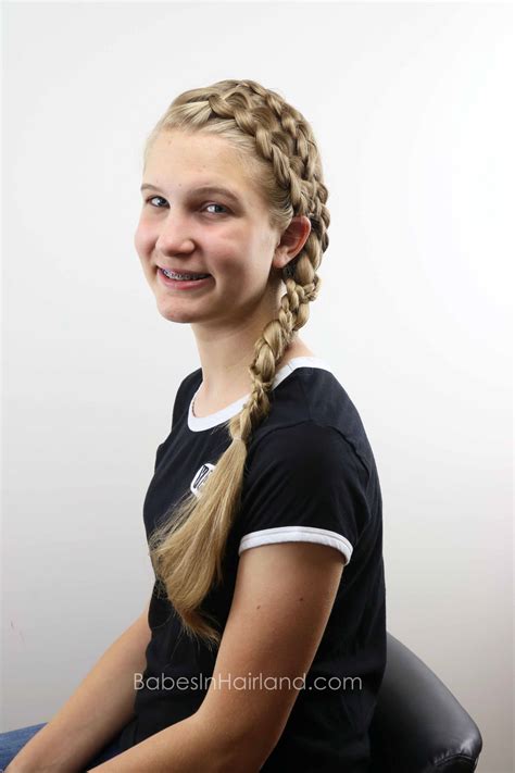 Double Dutch Braided Braid Babes In Hairland