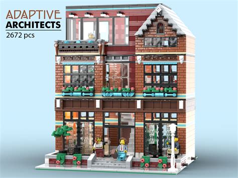 Lego Modular Buildings Instructions Music Store Modular Instructions