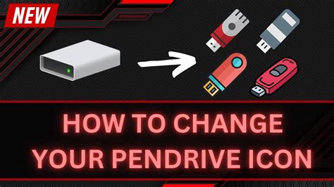 How To Change Pen Drive Icon Also Storage Device USB Flash Drive