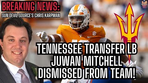 Sun Devil Sources Chris Karpman Talks Tennessee Transfer Lb Juwan
