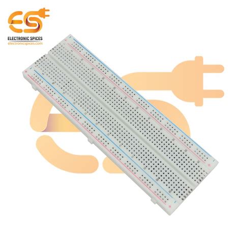 Pcb Breadboard For Fast Electronic Circuit Prototyping Reusable And Adhesive Backed This