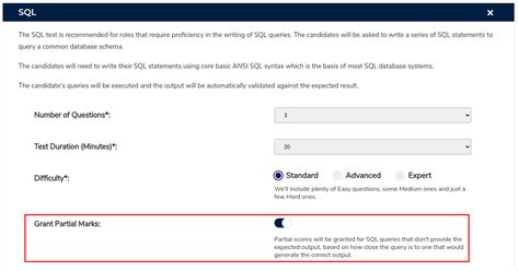 sql test scoring in alooba alooba knowledge base