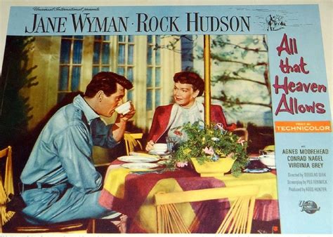 Pin by Debra Walkky on Jane Wyman | All that heaven allows, Rock hudson ...