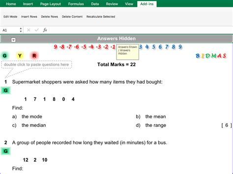 Mean Mode Median And Range Differentiated Worksheet Teaching Resources