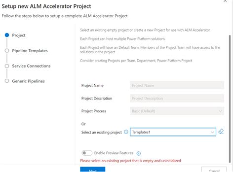 Alm Accelerator Feature Templates Repo Usage In Multiple Projects Instead Of Adding To Each