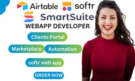 Do Airtable Softr Webapp Design Softr Clientportal Database Smartsuite Stacker By Abek Digital