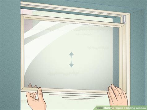 4 Ways To Repair A Sliding Window WikiHow 4 Ways To Repair A Sliding Window WikiHow
