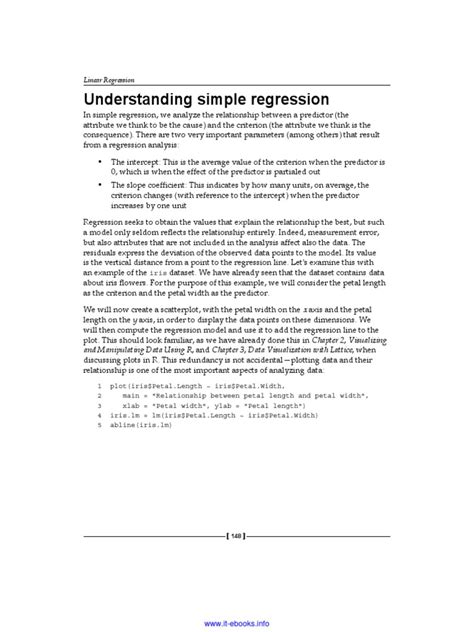 Simple Linear Regression Pdf Errors And Residuals Regression Analysis