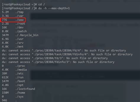 linux清理磁盘 孤独二世 博客园
