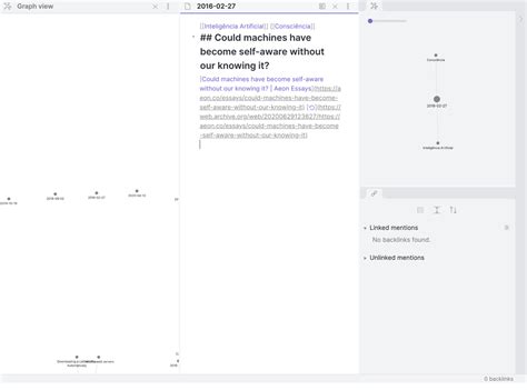 Connections Show Up On Local Graph But Not On Graph View Bug
