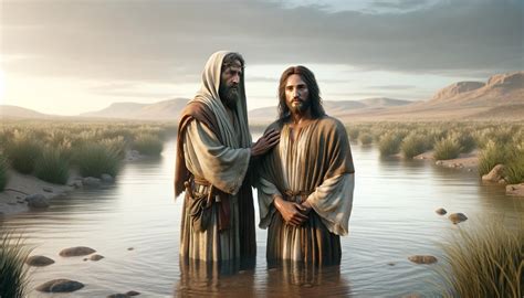 What Did John The Baptist Say To Jesus When He Baptized Him