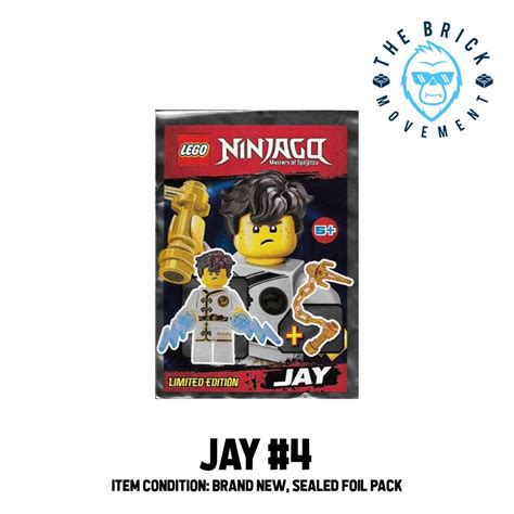 LEGO NINJAGO Jay Foil Pack Shopee Philippines