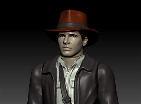 Obj Datei Indiana Jones Vintage Style Action Figure 375 🦸・3d