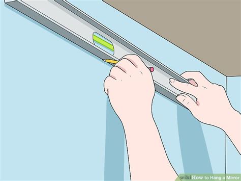 How To Hang A Mirror With Pictures WikiHow