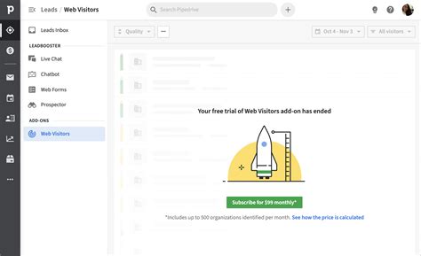 Web Visitors Feature Knowledge Base Pipedrive