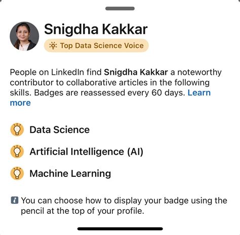 I Was Named Linkedin Top Voice Snigdha Kakkar Posted On The Topic