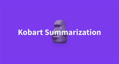 kobart summarization a hugging face space by gogamza