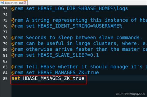 Windows下安装hbase