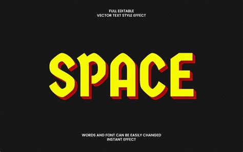 Space Text Yellow Images Free Download On Freepik