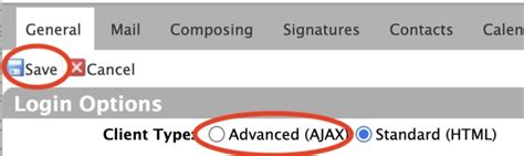 Zimbra Standard Version Switch Back To Regular View UNA Help