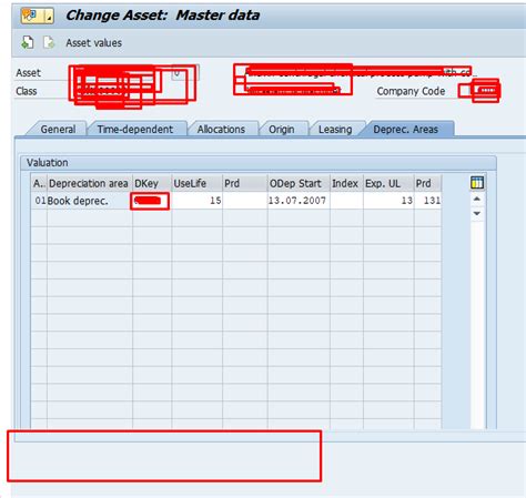 Solved More Intervals Not Appearing In Depreciation Area Sap