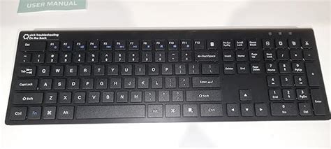 Creatmor Rechargeable Wireless Keyboard And Mouse Combo Ergonomic Full Size Design Wireless