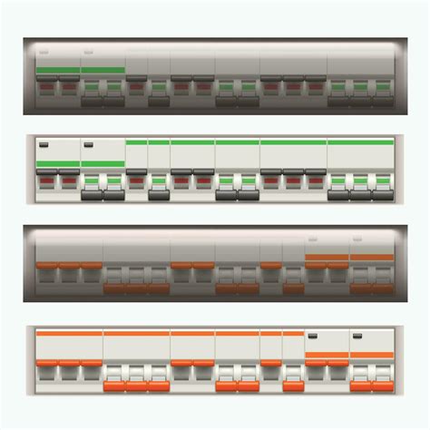 Electric Switches Set 27941633 Vector Art At Vecteezy