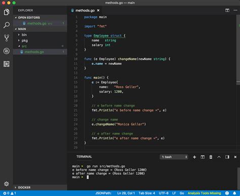 Anatomy Of Methods In Go Since There Is No Class Object By Uday