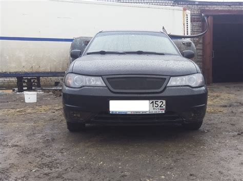 ПТФ и решетка радиатора — Daewoo Nexia (N150), 1,5 л, 2012 года ...