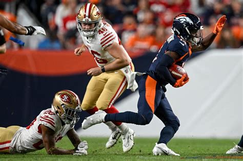 Photos Denver Broncos Host San Fransisco 49ers In Nfl Week 3