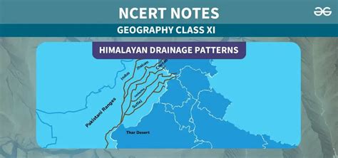 Himalayan Drainage Patterns Class 11 Geography Notes Geeksforgeeks