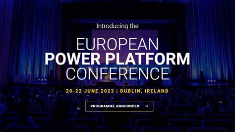 European Power Platform Conference On Linkedin Microsoftpowerplatform Powerbi Powerapps