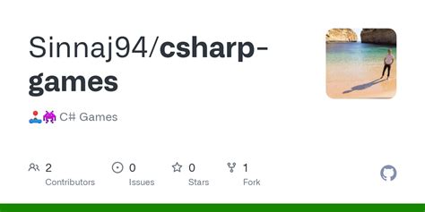 Github Sinnaj Csharp Games C Games