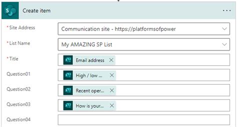 Saving A Microsoft Form Response With Power Automate Platforms Of Power