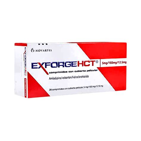 Exforge Hct X28 Tabs 5mg160mg125mg