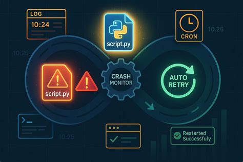 How I Built A Self Healing Python Script That Automatically Restarts After Crashing By Zain