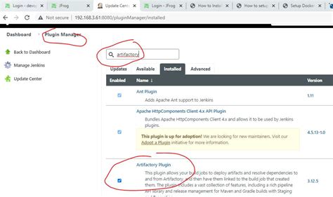 how to integrate artifactory with jenkins