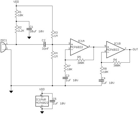arduino how to make a clean amplified microphone analog to digital