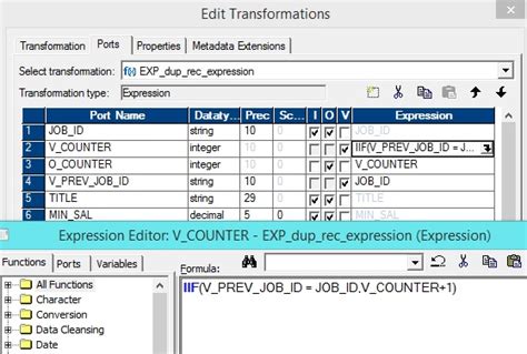 How To Remove Duplicate Records Using Expression Explore Informatica