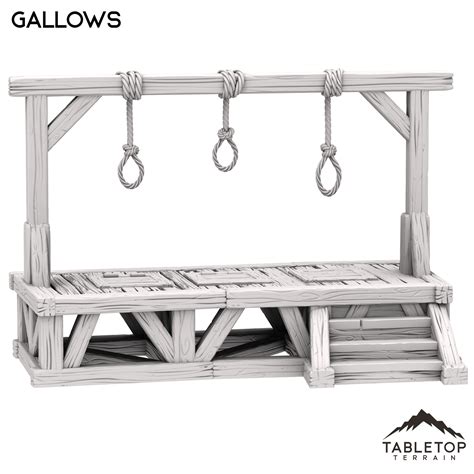 Gallows Old Wild Western Rush Wild West Terrain Wargaming Ebay
