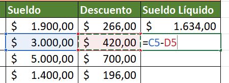 Como Hacer Resta en Excel Es más fácil de lo que piensas Ninja del Excel