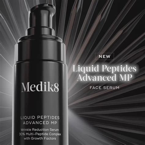 liquid peptides advanced mp mini proteins peptide serum medik8