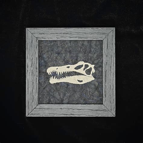 Spinosaurus Skull 4x4in Dead Thread Co