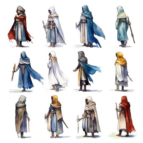 Premium Ai Image A Close Up Of A Bunch Of People With Different Outfits Generative Ai