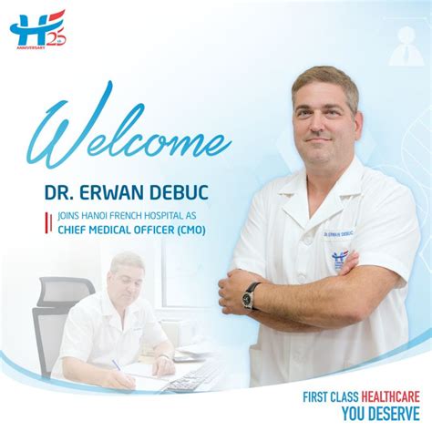 Doctor Erwan Debuc Joins Hanoi French Hospital As Chief Medical Officer