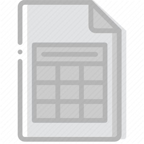 Document File Paper Write Xslx Icon Download On Iconfinder