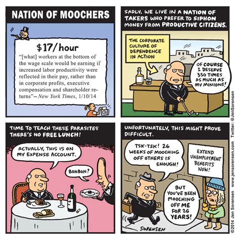 Cartoon Nation Of Moochers