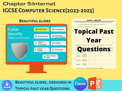 IGCSE Computer Science Chapter 5 Internet 179x Animated Slide PYQ