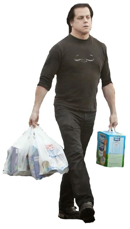 Glen Danzig Walking With Kitty Litter Cutouts
