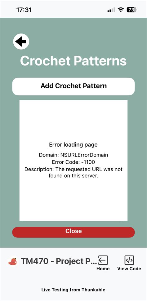Web Viewer Issue On Mobile Ios Nsurlerrordomain Issues Bugs Community